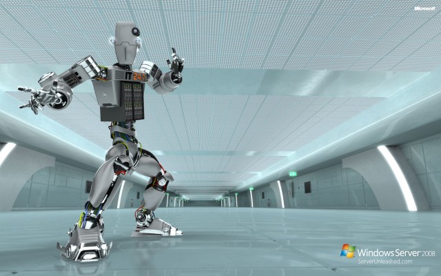 Windows Server 2008 Robot - 1920x1200 Wallpaper - teahub.io