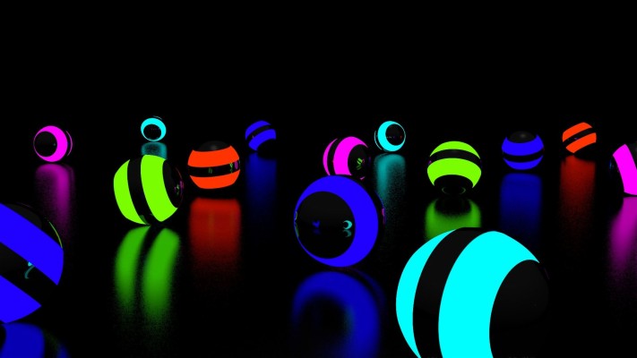 Glowing Ball Face Wallpaper - Glowing Balls - 1920x1080 Wallpaper ...