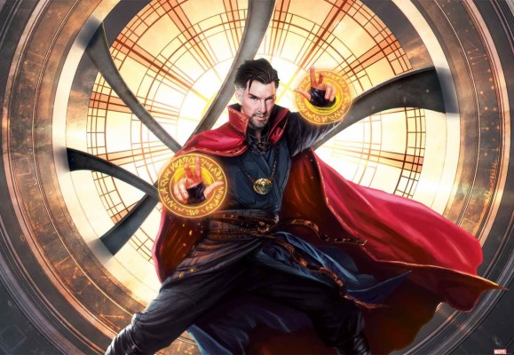 Marvel Doctor Strange Wallpaper Mural - Dr Strange Pose - 1300x897 ...