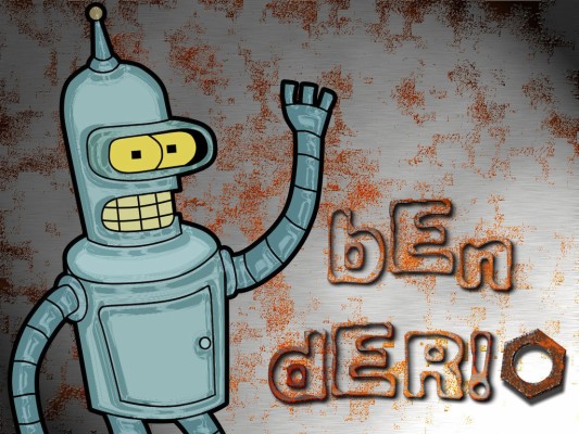 Hd Bender From Futurama Wallpaper - Futurama Bender Face High ...