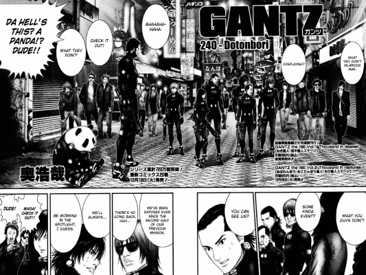 Manga Gantz - Chapter 240 - Page - Gantz Panda - 1600x1200 Wallpaper ...
