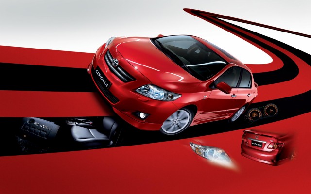 Red Toyota Wallpaper - Hd Cars Toyota Corolla - 1920x1200 Wallpaper ...