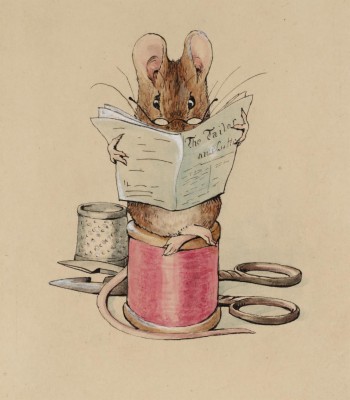 Helen Beatrix Potter, ‘frontispiece - Mouse From Peter Rabbit ...