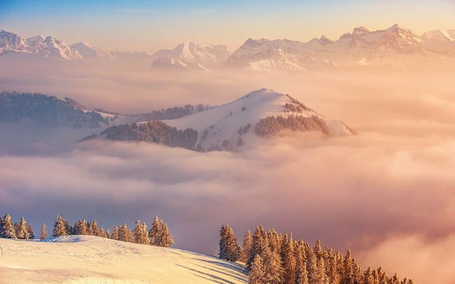 Winter Nature Wallpapers Large - 1024x640 Wallpaper - teahub.io