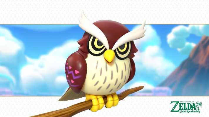 Zelda Link's Awakening Owl - 3840x2160 Wallpaper - teahub.io