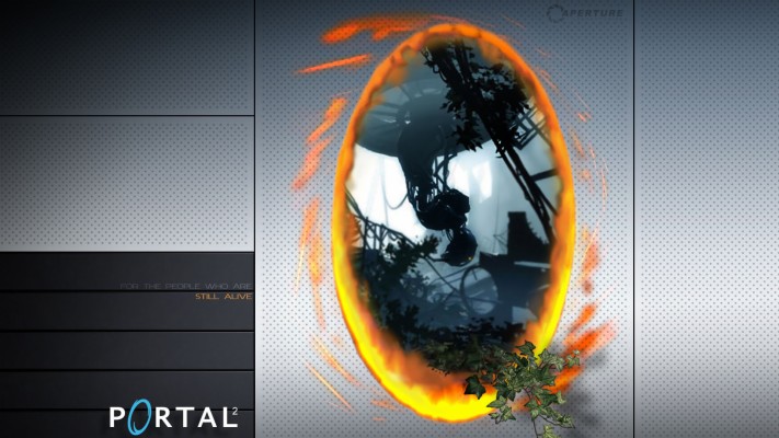 Still Alive Hd Wallpaper - Portal 2 Background Gif - 1920x1080 ...