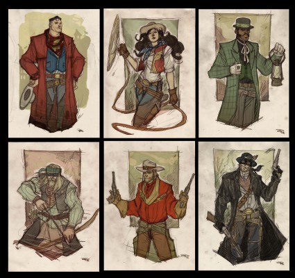 Wallpaper - Dc Comics Wild West - 2669x2508 Wallpaper - teahub.io