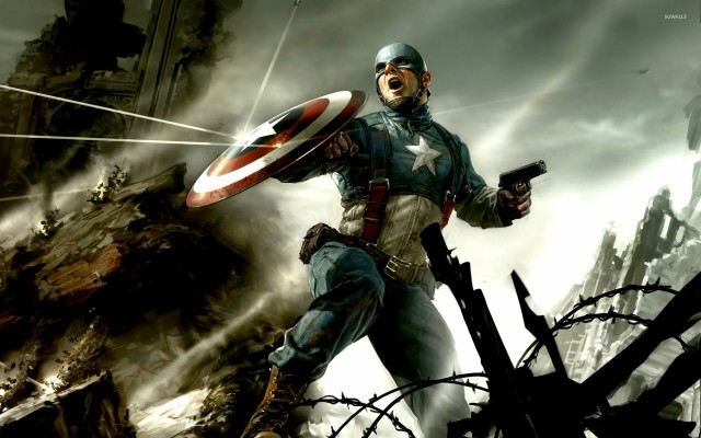 Captain America Movie Fight - 1920x1200 Wallpaper - teahub.io
