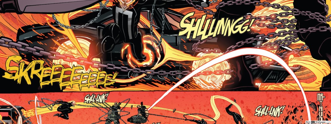 All New Ghost Rider Comic - 3360x1260 Wallpaper - teahub.io