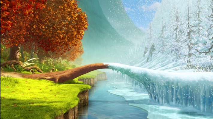 Tinkerbell Winter And Summer - 1600x900 Wallpaper - teahub.io