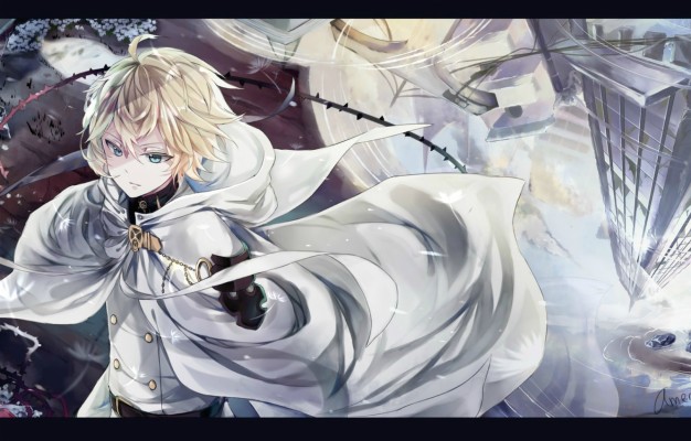 Owari No Seraph, Asuramaru, Art, Portrait, Face, Black - Seraph Of The ...