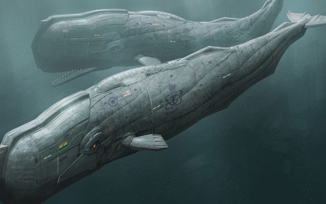 Robot Whale - 1920x1200 Wallpaper - teahub.io