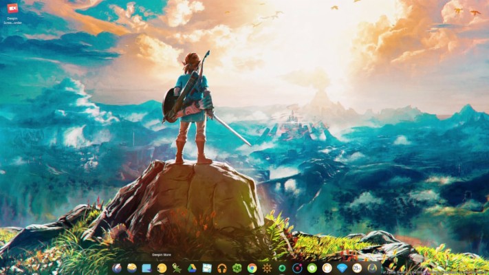 Deepin Wallpaper - Zelda Breath Of The Wild Art - 1280x720 Wallpaper ...