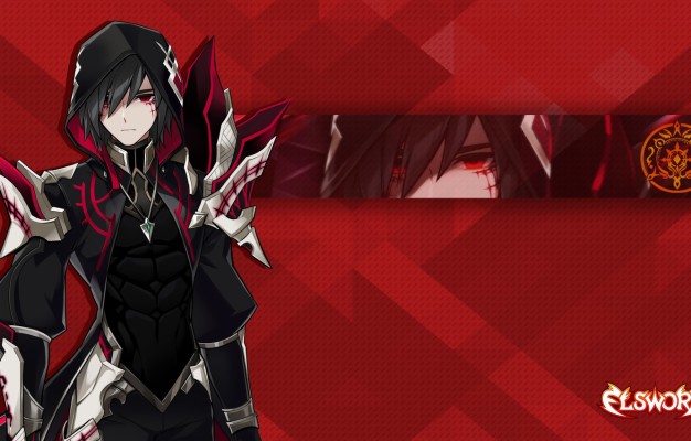 Photo Wallpaper Look, Background, Guy, Elsword - Elsword Add ...