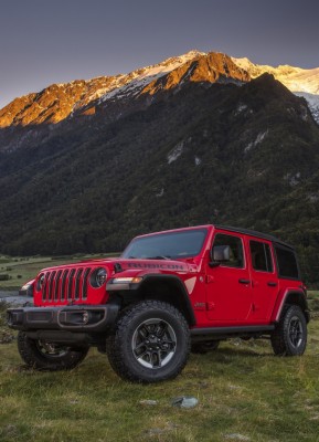 Red, 4x4, Suv, Jeep Wrangler, Wallpaper - Jeep Wrangler Jl Rubicon 2018 ...