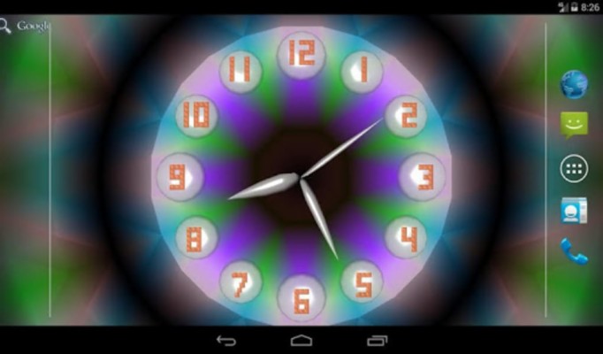 Clock In The Mobile Phone - 1600x1200 Wallpaper - teahub.io
