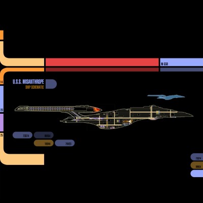 Computers Star Trek Control Lcars Starship Wallpaper - Star Trek ...