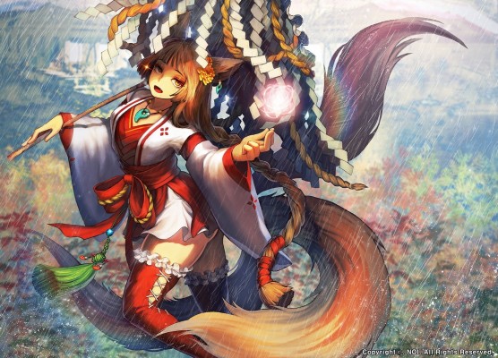 Nine Tail Fox Character - 1670x1200 Wallpaper - teahub.io