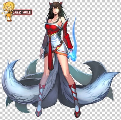 League Of Legends Ahri Nine Tailed Fox - 728x726 Wallpaper - teahub.io