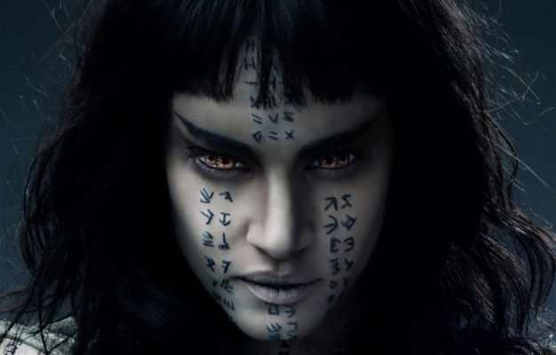 Photo Wallpaper Eyes, Look, Hair, Tattoo, Characters, - Ahmanet The ...