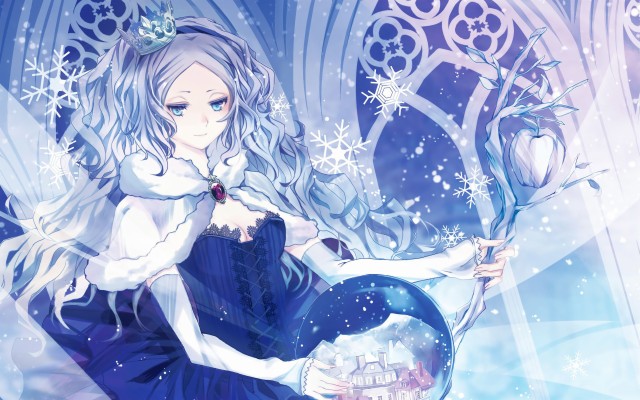 Snow Princess Anime - 2560x1600 Wallpaper - teahub.io