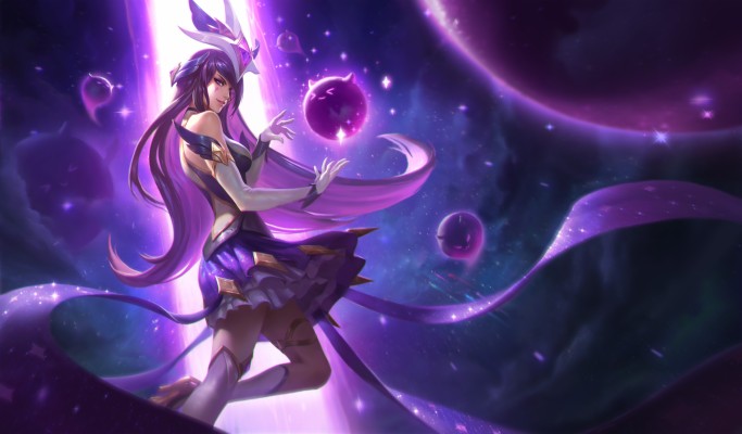 Star Guardian Syndra Splash Art - 5434x3182 Wallpaper - teahub.io