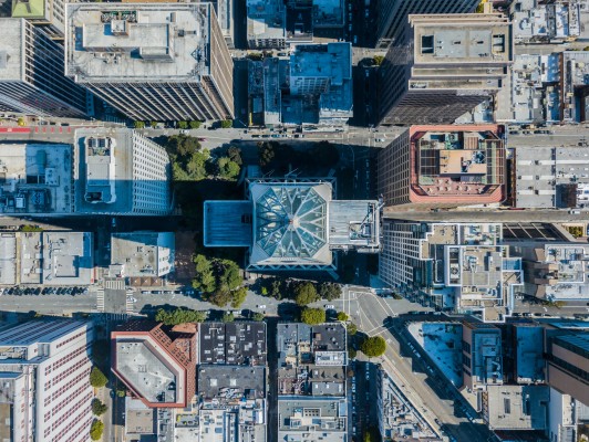 Wallpaper City Top View, London, Buildings, Bridge, - Building Top View ...