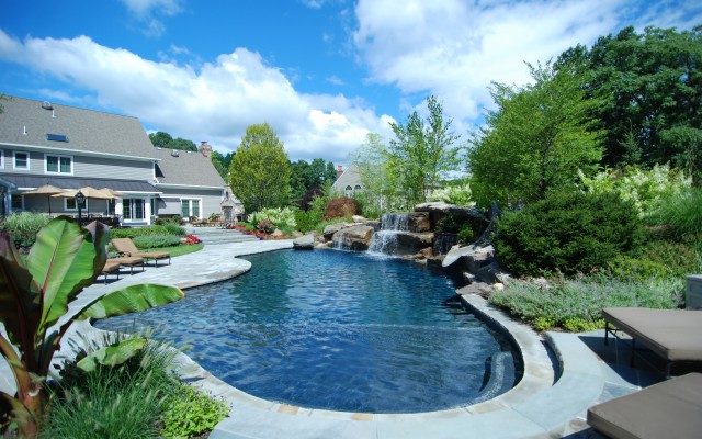 Backyards With Beautiful Pools - 2560x1600 Wallpaper - teahub.io