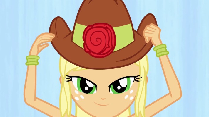 Applejack Fitting Her Hat Eg - اپلجک - 1920x1080 Wallpaper - teahub.io