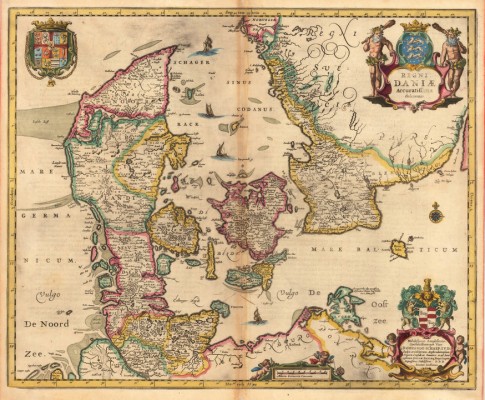 Enter Image Description Here - Ancient Map Of Denmark - 874x720 ...