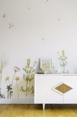 Wildflower Wall Mural - 800x1200 Wallpaper - teahub.io