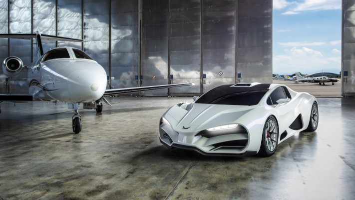 Milan Red Car - 4096x2304 Wallpaper - teahub.io