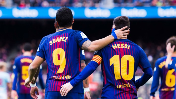 Messi And Suarez - 637x1132 Wallpaper - teahub.io