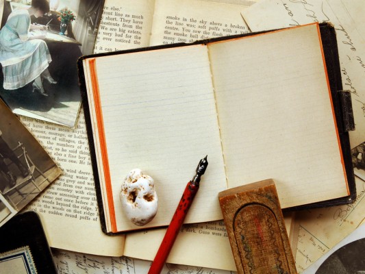 Old Notepad Backgrounds Background Wallpaper For Powerpoint - Vintage ...