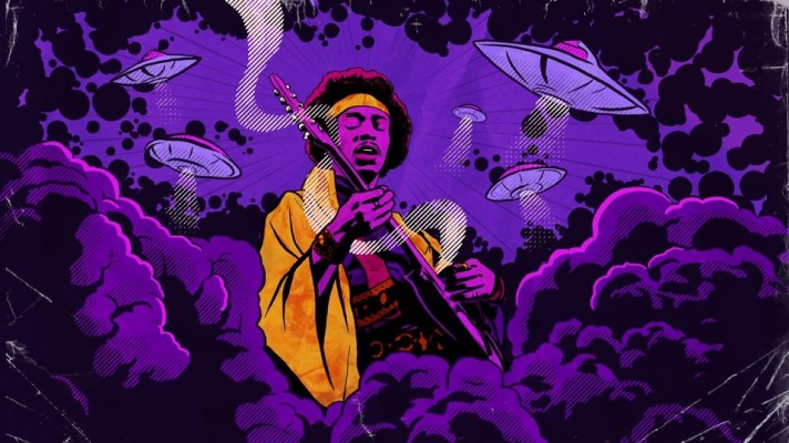 Jimi Hendrix Fan Art 960x539 Wallpaper