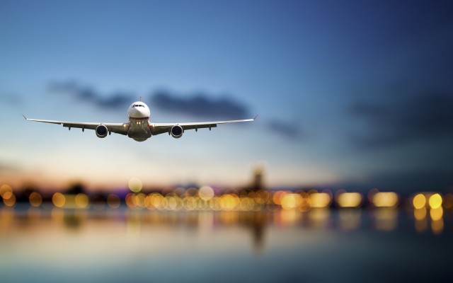 Airplane Zoom Background