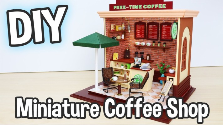 Coffee Shop Miniature Cafe - 1280x720 Wallpaper - teahub.io