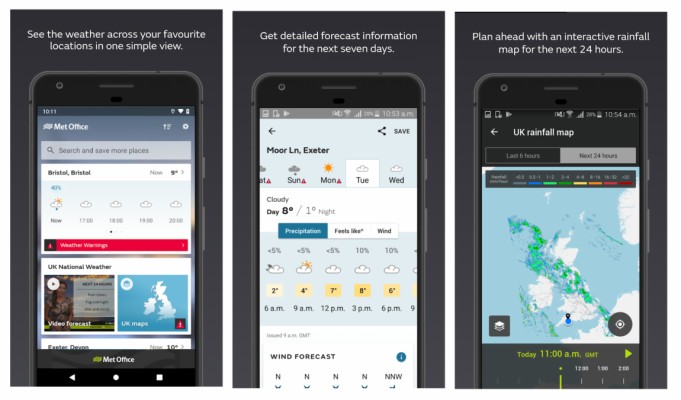 Met Office Weather App - 1150x675 Wallpaper - teahub.io
