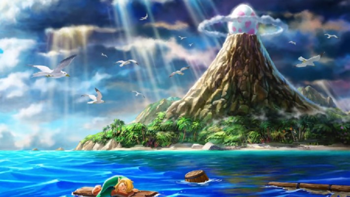 Legend Of Zelda Link's Awakening Mountain - 1920x1080 Wallpaper - teahub.io