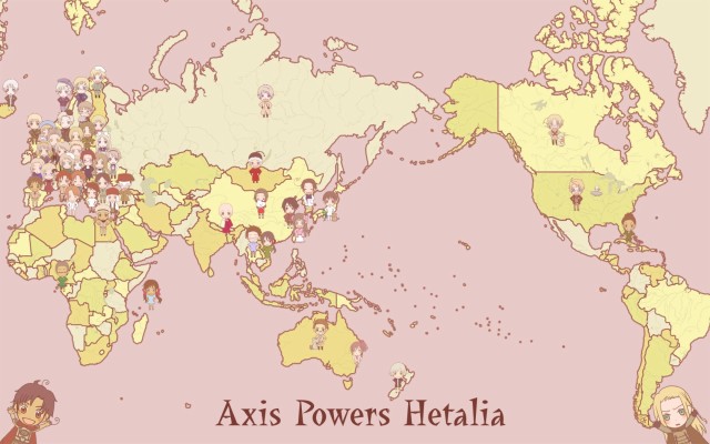 Map Of Hetalia~ - Hetalia Background - 1680x1050 Wallpaper - teahub.io