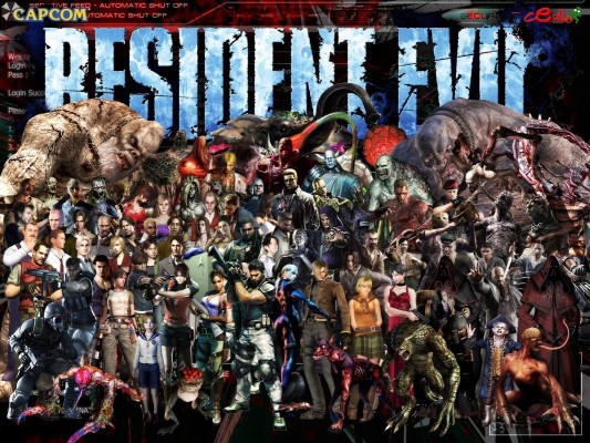 Resident Evil Characters Background - 1600x1200 Wallpaper - teahub.io