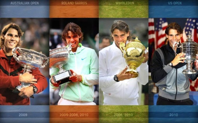 4 Grand Slam Trophies - 1016x635 Wallpaper - teahub.io