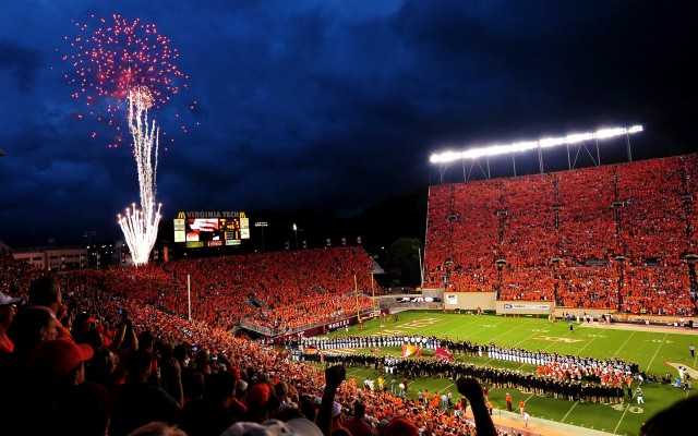 Photos Of The Day September 4, - Virginia Tech Orange Effect ...