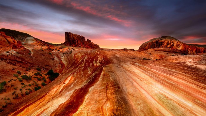 Wallpaper Usa, Nevada, Canyons, Desert - Landscape Sunset Nevada Desert ...