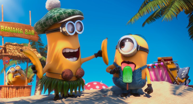 Minions Despicable Me 2 Stuart - 3600x1933 Wallpaper - teahub.io