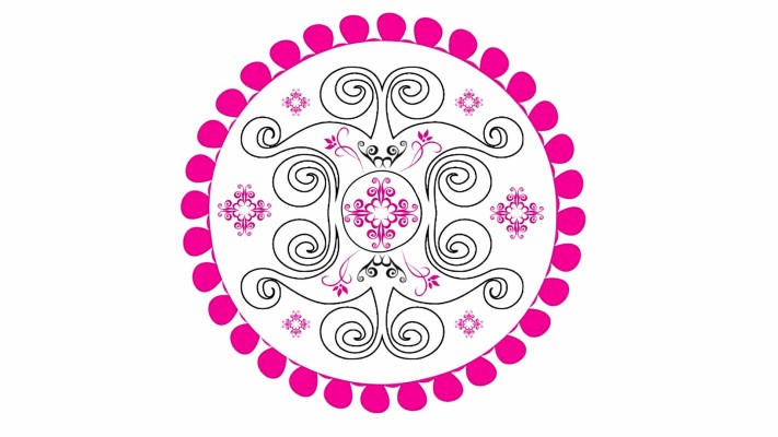 New Rangoli Photo Hd - 1600x1200 Wallpaper - teahub.io