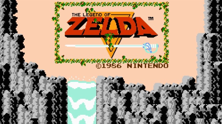 Photo Wallpaper Nes, Nintendo, Original, Zelda - Legend Of Zelda Nes ...