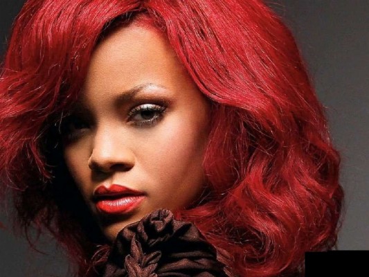 Rihanna Wallpaper Red Hair