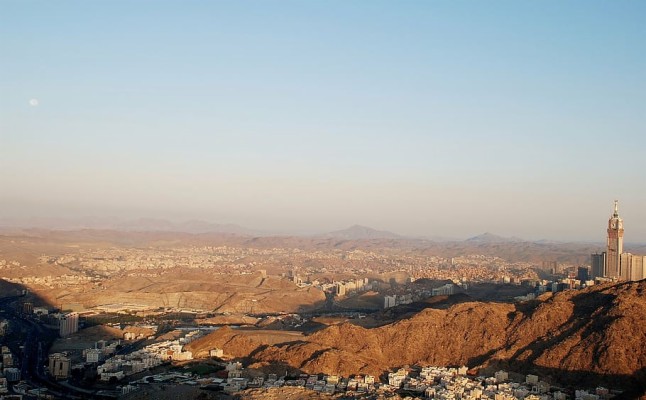 City Aerial Photo, Mecca, Mekkah, Saudi Arabia, Muslim, - Mecca Saudi ...