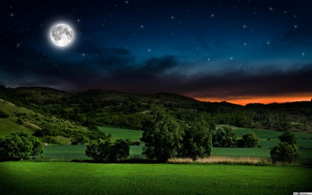 Earth Moon Night Sky - 2560x1600 Wallpaper - teahub.io